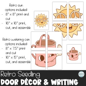 Spring Classroom Door Decor, Growth Mindset Bulletin Board Kit ...