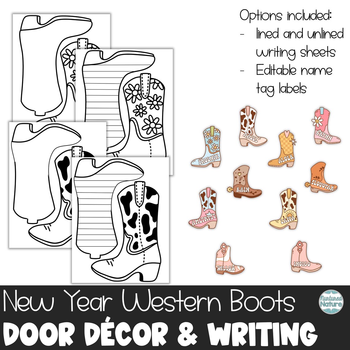 Retro Western Bulletin Board Kit, Western Theme Classroom Decor, 2026 ...