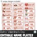 Classroom Name Tags, Classroom Valentines, Valentines Day Classroom ...
