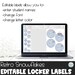 Editable Name Tags for School, Retro Snowflake, Retro Winter Bulletin ...