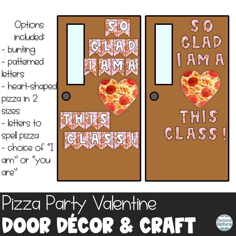 Valentines Day Decor Printable Valentines Classroom Door - Etsy