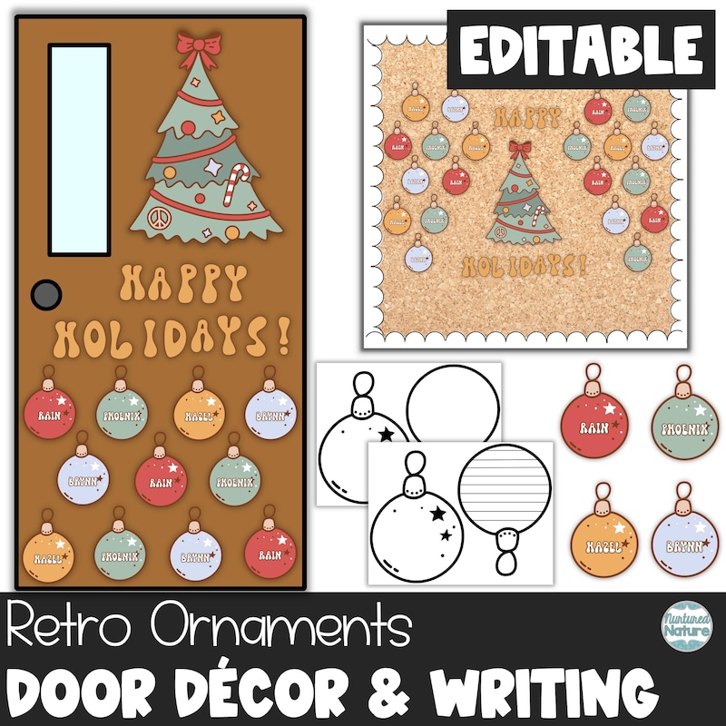 Classroom Door Decorations for Christmas - Etsy