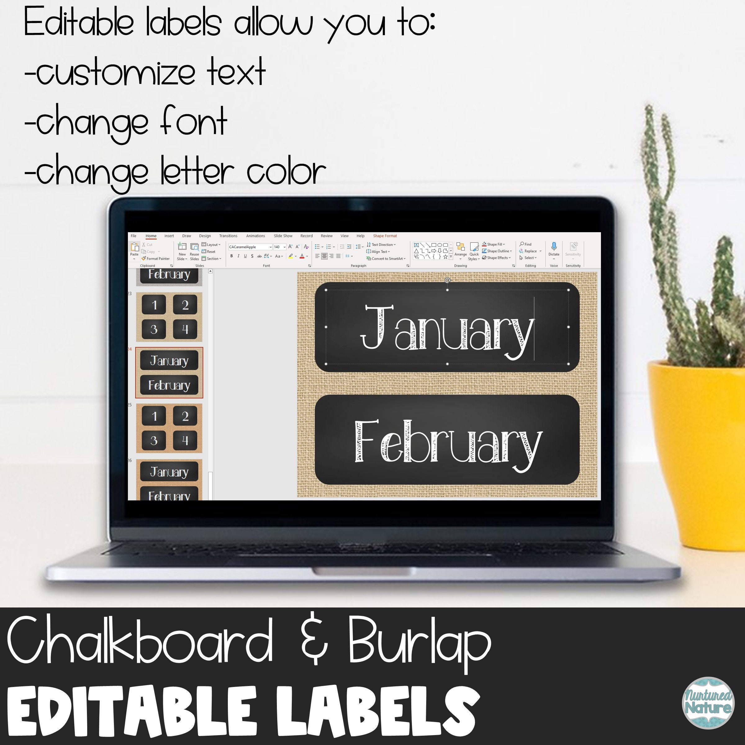 Classroom Labels Editable, Burlap Classroom Decor, Farmhouse Classroom ...