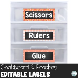 Peach Classroom Decor Bundle, Farmhouse Decor, 2024 Flip Calendar ...