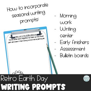 Earth Day Activities Printable, Coloring Pages for Kids, Writing Prompt ...