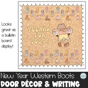 Retro Western Bulletin Board Kit, Western Theme Classroom Decor, 2025 ...