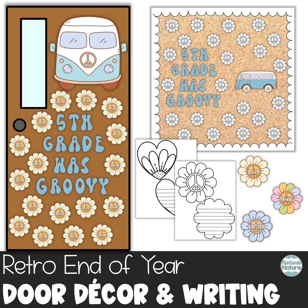End of Year Classroom Door Decor, End of the Year Bulletin Board ...