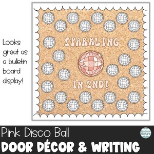 Retro Back to School Bulletin Board, Disco Classroom Decor Bundle ...