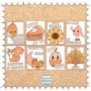 Thanksgiving Bulletin Board Ideas, Fall Classroom Decor, Retro ...