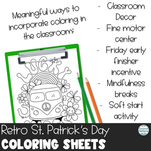 St. Patrick’s Day Activity Bundle, Coloring Pages for Kids Printable ...