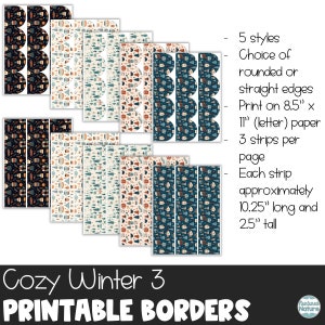 Winter Bulletin Board Border, Hygge Decor, January Bulletin Board Ideas ...