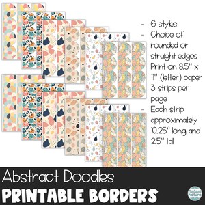 Printable Bulletin Board Border, Boho Classroom Bulletin Board ...