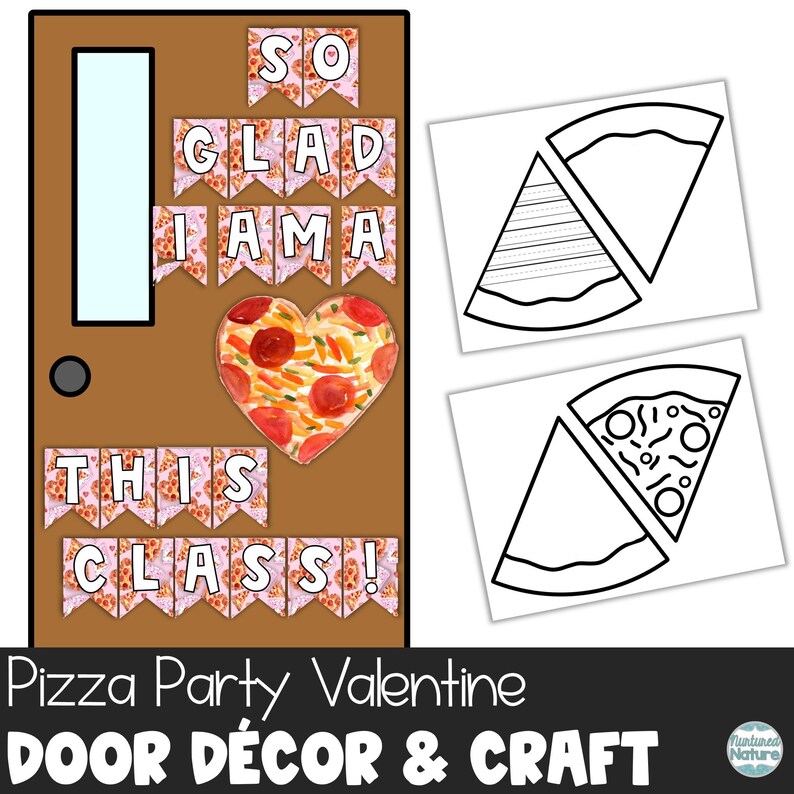 Valentines Day Decor Printable Valentines Classroom Door - Etsy