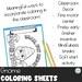 Spring Gnome Coloring Pages for Kids, Printable Coloring Sheets, Spring ...