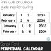 2024 Flip Calendar Classroom, 2024 Printable Calendar Display, 2024 ...