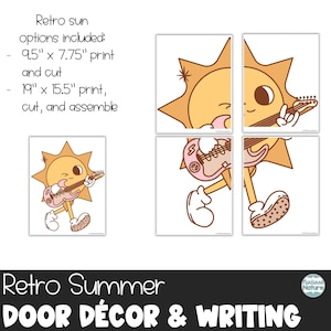 Summer Classroom Door Decor, End of the Year Bulletin Board Kit ...