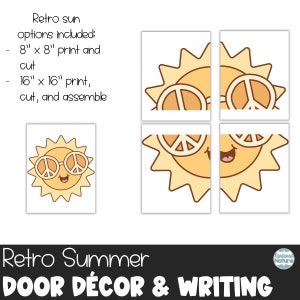 Summer Classroom Door Decor, End of the Year Bulletin Board Kit ...