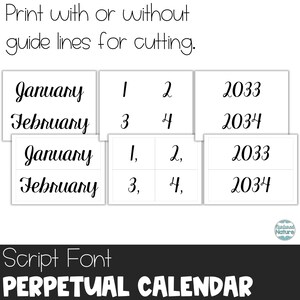 2024 Flip Calendar Classroom, 2024 Printable Calendar Display ...