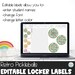 Editable Name Tags for School, Retro Pickleball, Cubby Tags, Classroom ...