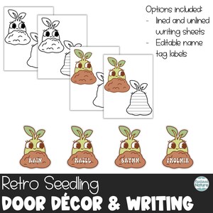 Spring Classroom Door Decor, Growth Mindset Bulletin Board Kit ...