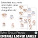 Editable Name Tags for School, Retro Snowman, Retro Winter Bulletin ...