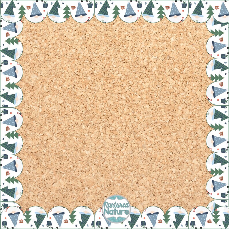 Christmas Bulletin Board Border, Santa Printable, December Bulletin ...