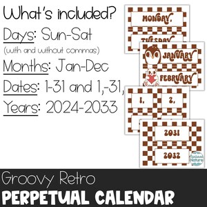 Retro Classroom Decor Bundle, Neutral Classroom Theme, 2024 Flip ...