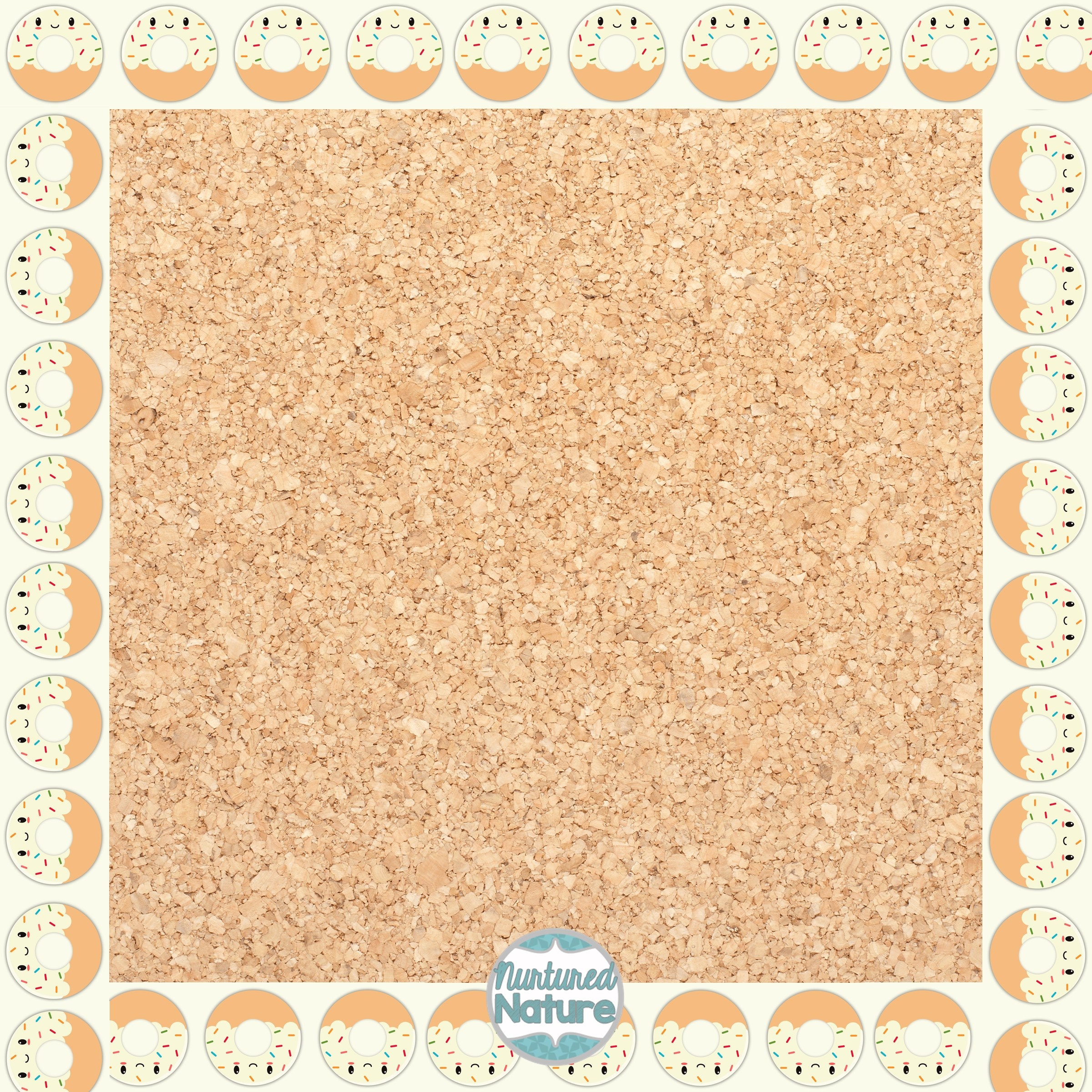 Printable Bulletin Board Border Kawaii Donut Donut Shop - Etsy