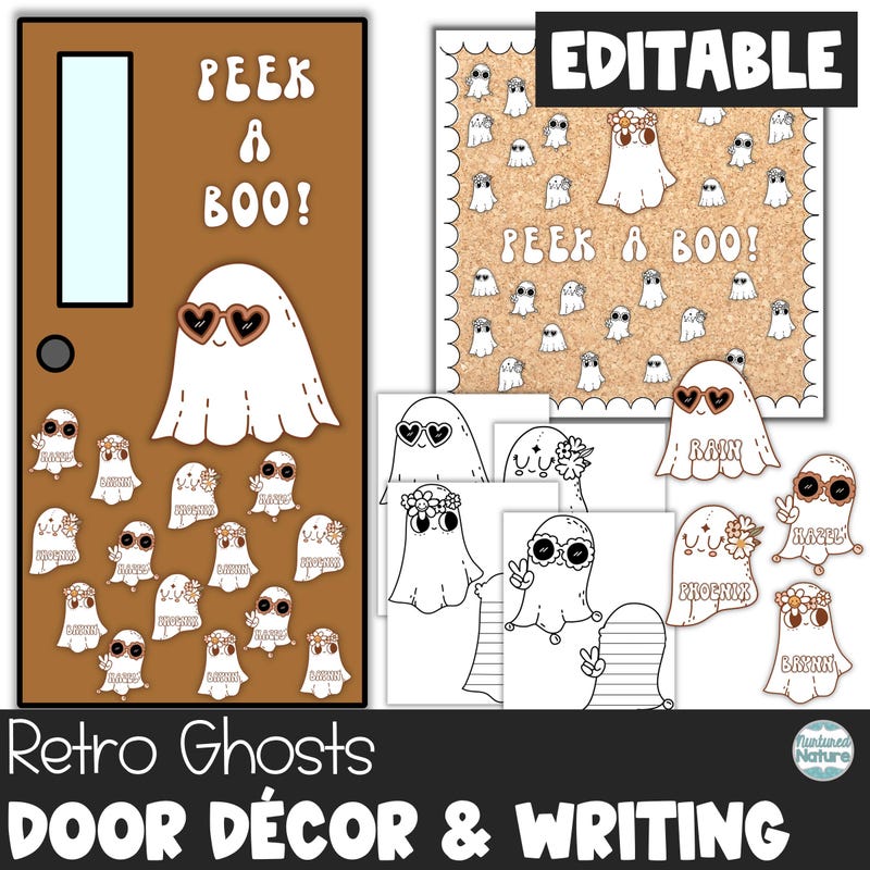 Halloween Door Decor - Etsy