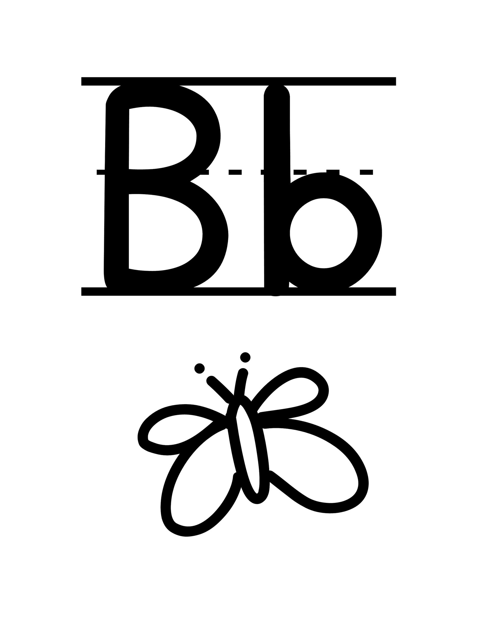 Lined Classroom Alphabet ABC Poster Set Printable Instant - Etsy