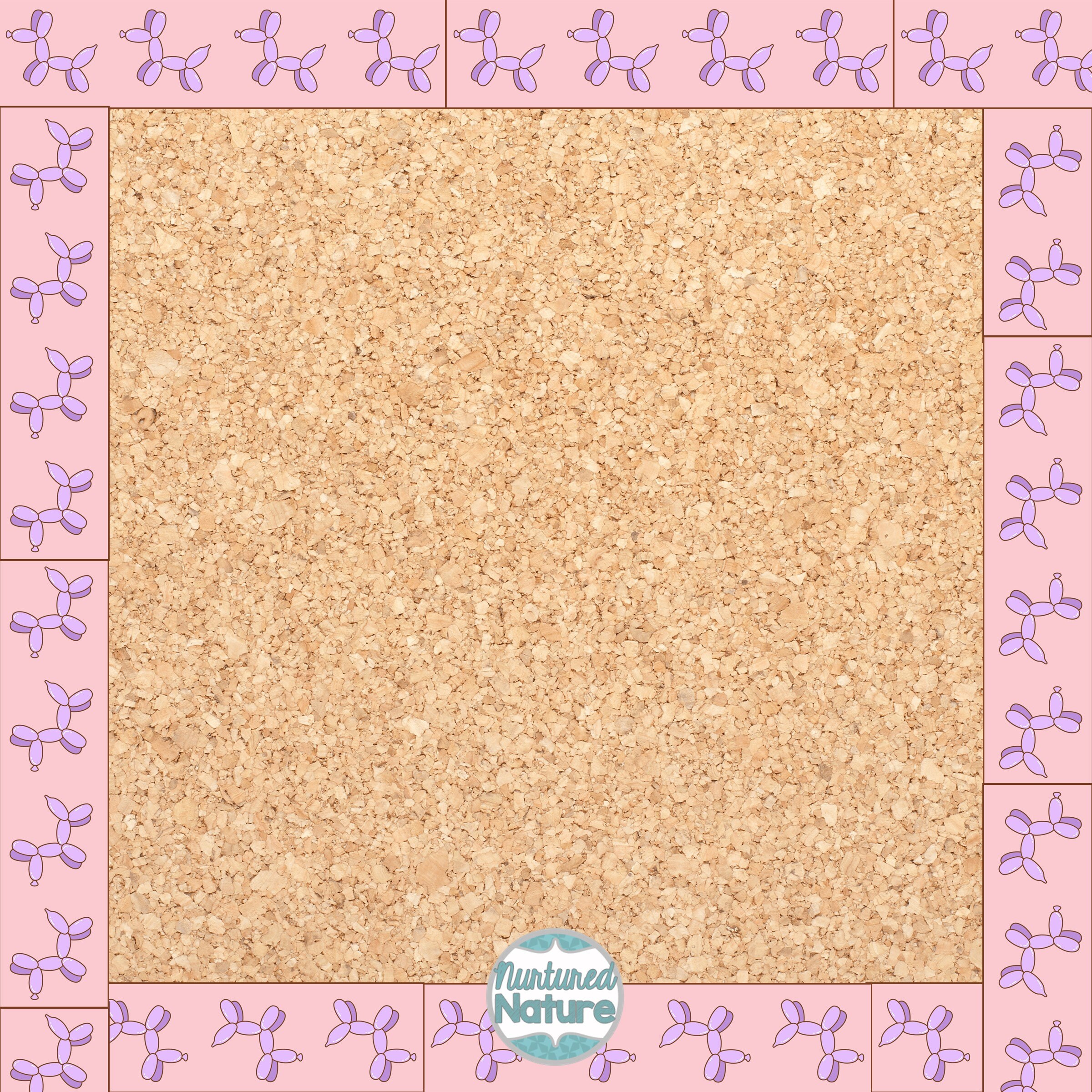 Printable Bulletin Board Border Retro Balloon Dog Birthday - Etsy