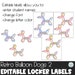 Editable Name Tags for School, Retro Balloon Dog, Cubby Tags, Editable ...