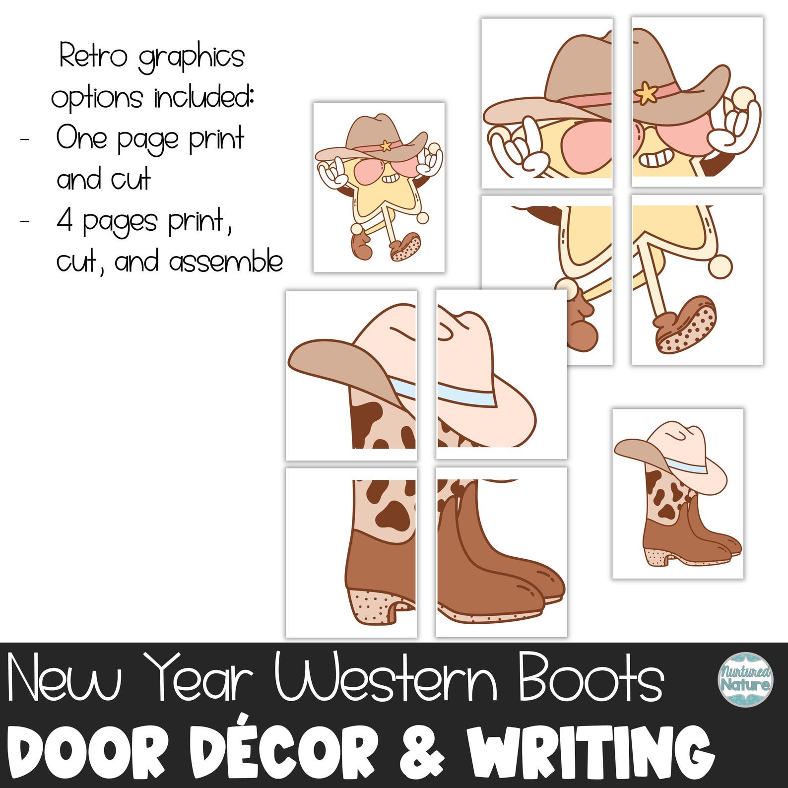 Retro Western Bulletin Board Kit, Western Theme Classroom Decor, 2026 ...