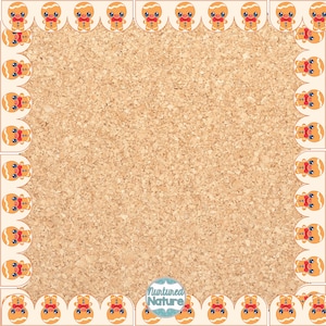 Christmas Bulletin Board Border, Gingerbread Bulletin Board, Christmas ...