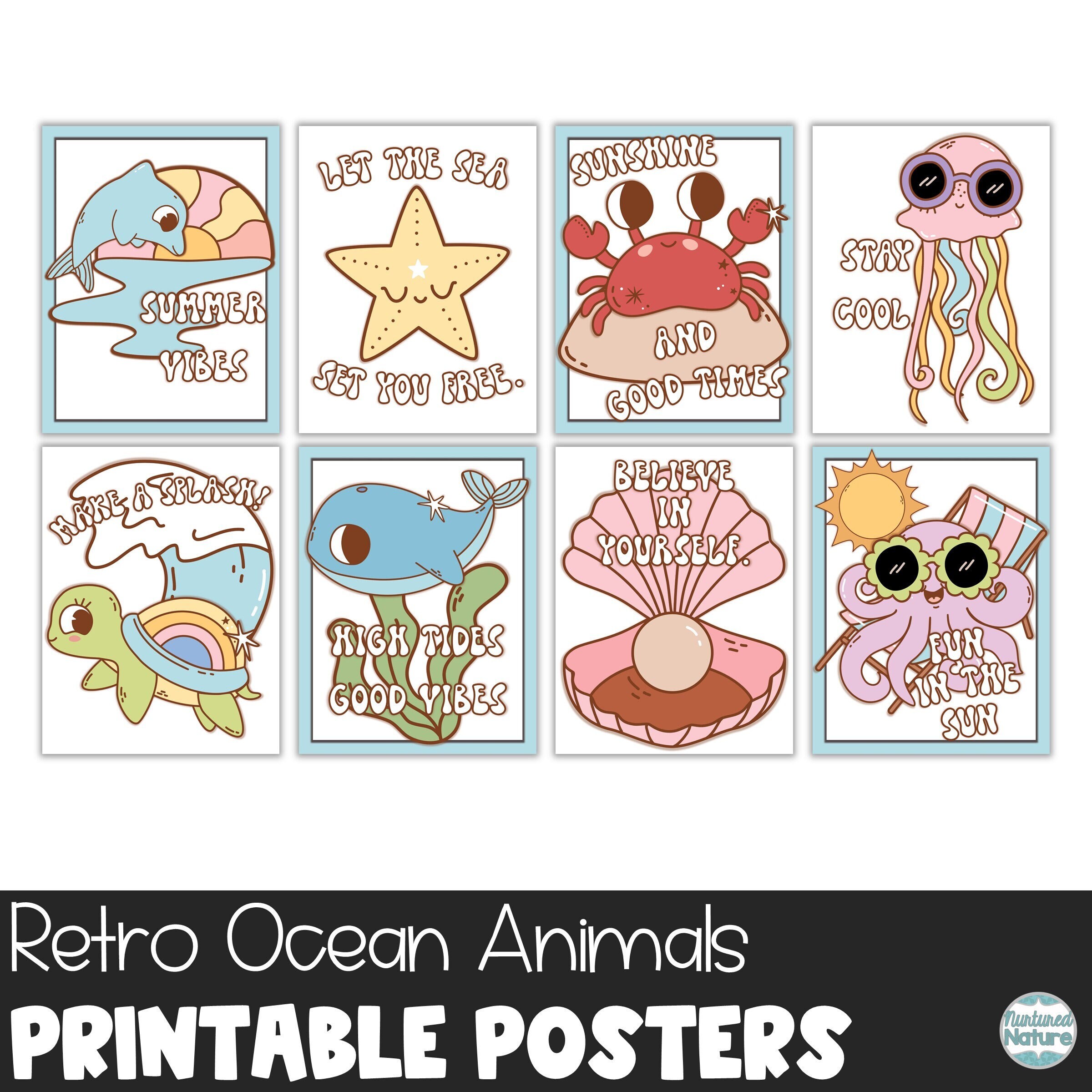 Ocean Animal Bulletin Boards at Lois Wing blog