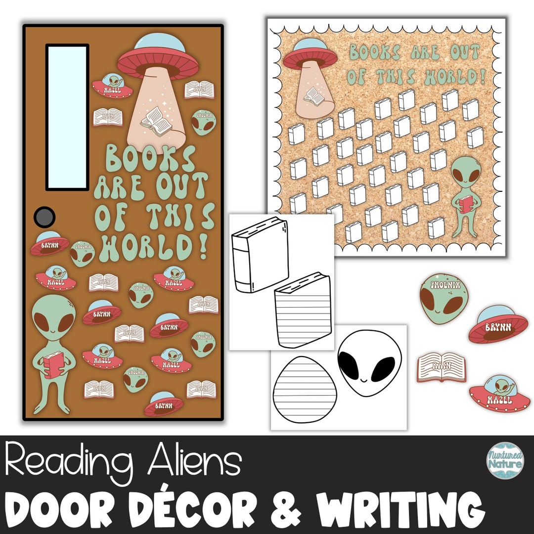 Reading Bulletin Board Kit, March Classroom Door Decor, Read Across ...