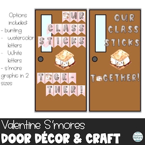 Valentine’s Day Decor Printable, Valentines Classroom Door Display, S ...