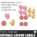 Editable Name Tags for School, Farm Animal Printables, Cubby Tags ...