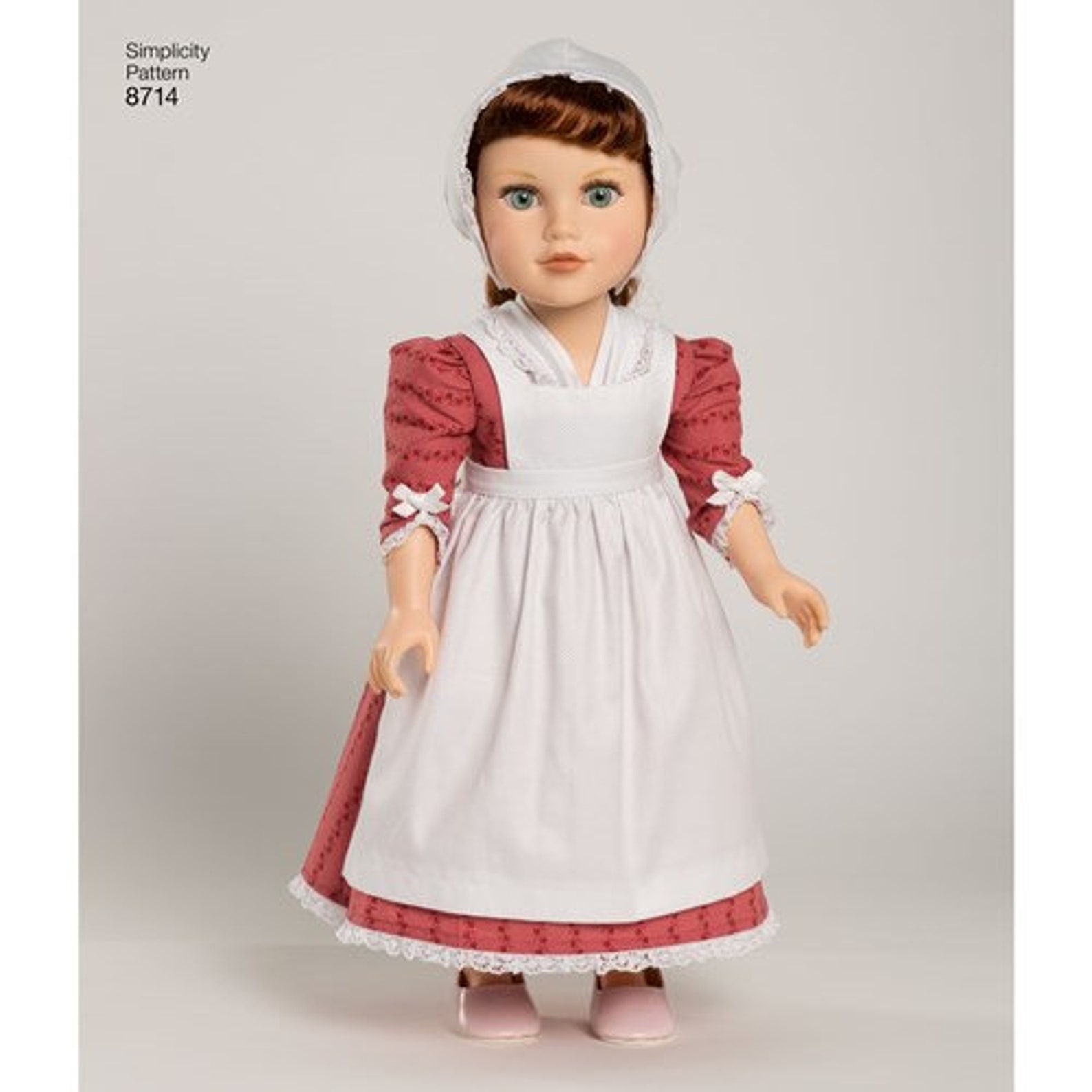 Simplicity 8714 Colonial 17th Century Doll Clothing 18 Inch Doll ...