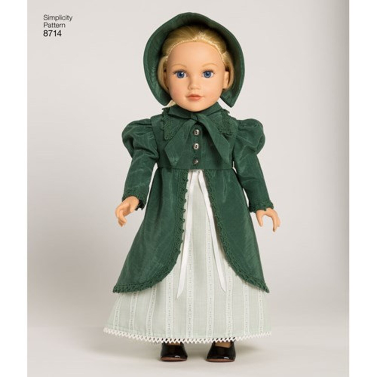 Simplicity 8714 Colonial 17th Century Doll Clothing 18 Inch Doll ...