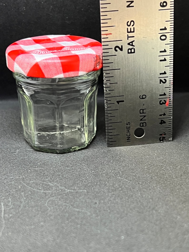 Small Glass Jars Craft Jars Tiny Jars Sample Size Jar Mini Bonne Maman Jelly Jar Craft Upcycle ...