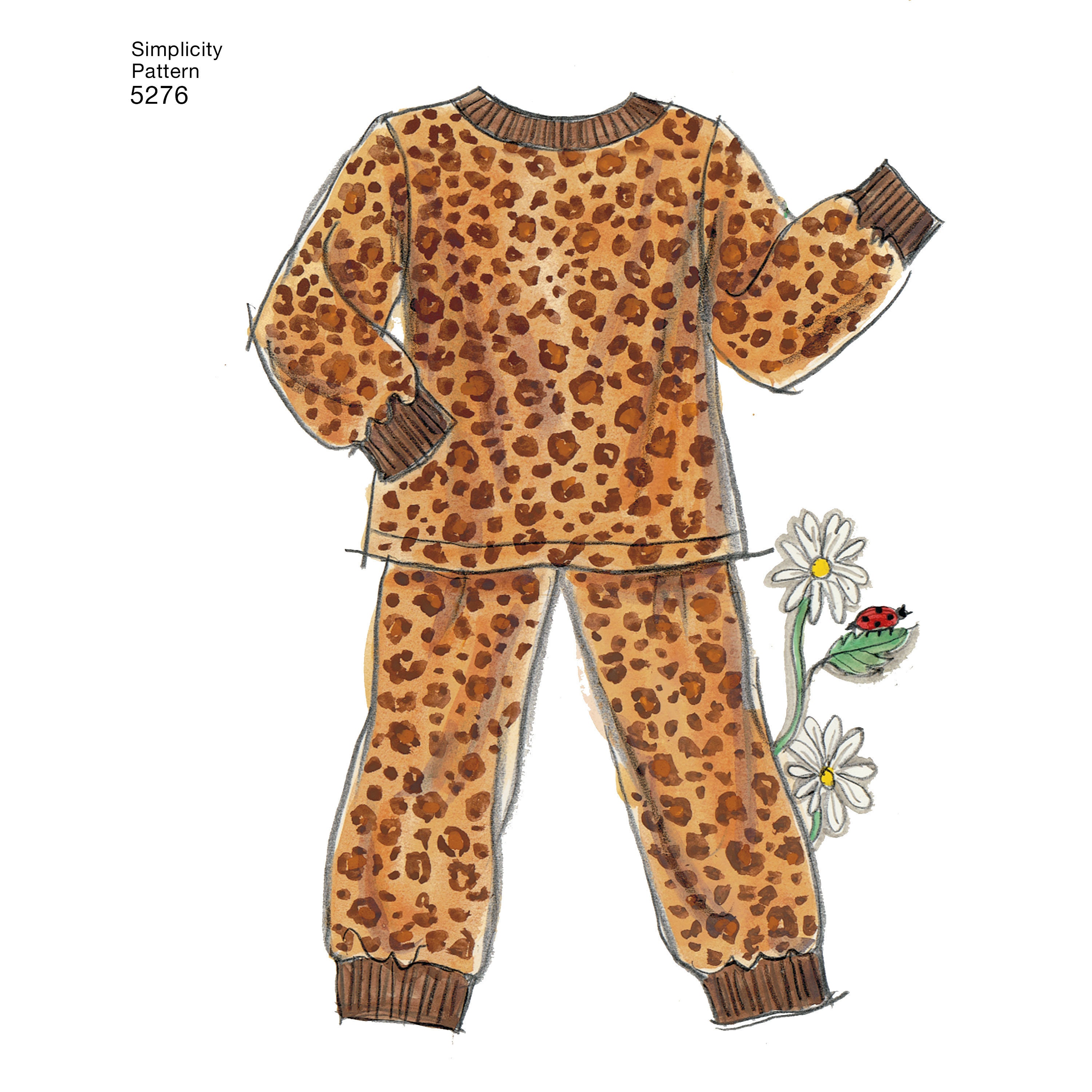 Simplicity 5276 Night Time Pajamas Doll Clothing 18 Inch Doll | Etsy