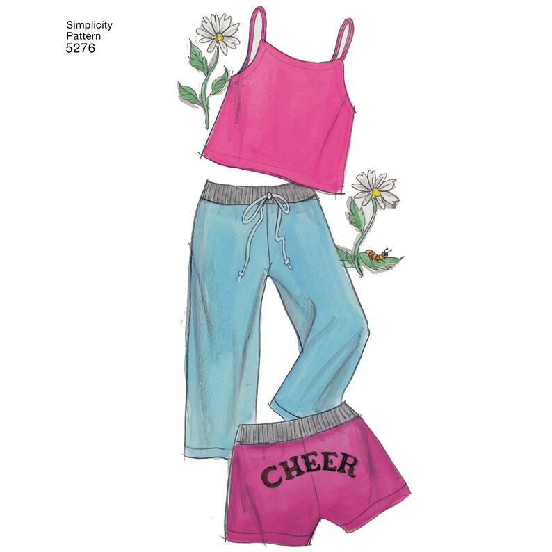 Simplicity 5276 Night Time Pajamas Doll Clothing 18 Inch Doll | Etsy