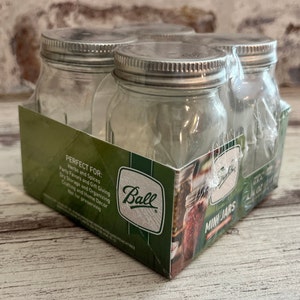 Ball Small Glass Jar Craft Jar Tiny Jars Sample Size Jar Minni Bonne ...
