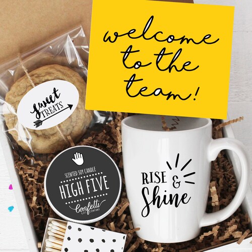 Welcome to the Team Corporate Gifts New Employee Welcome Gift - Etsy