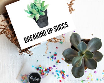 Break up card | Etsy