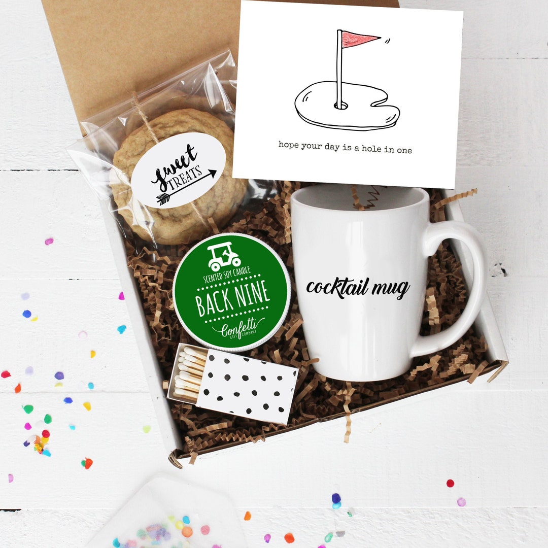 Hope Your Day is A Hole in One Gift Box Golf Father's Day Gift Birthday ...