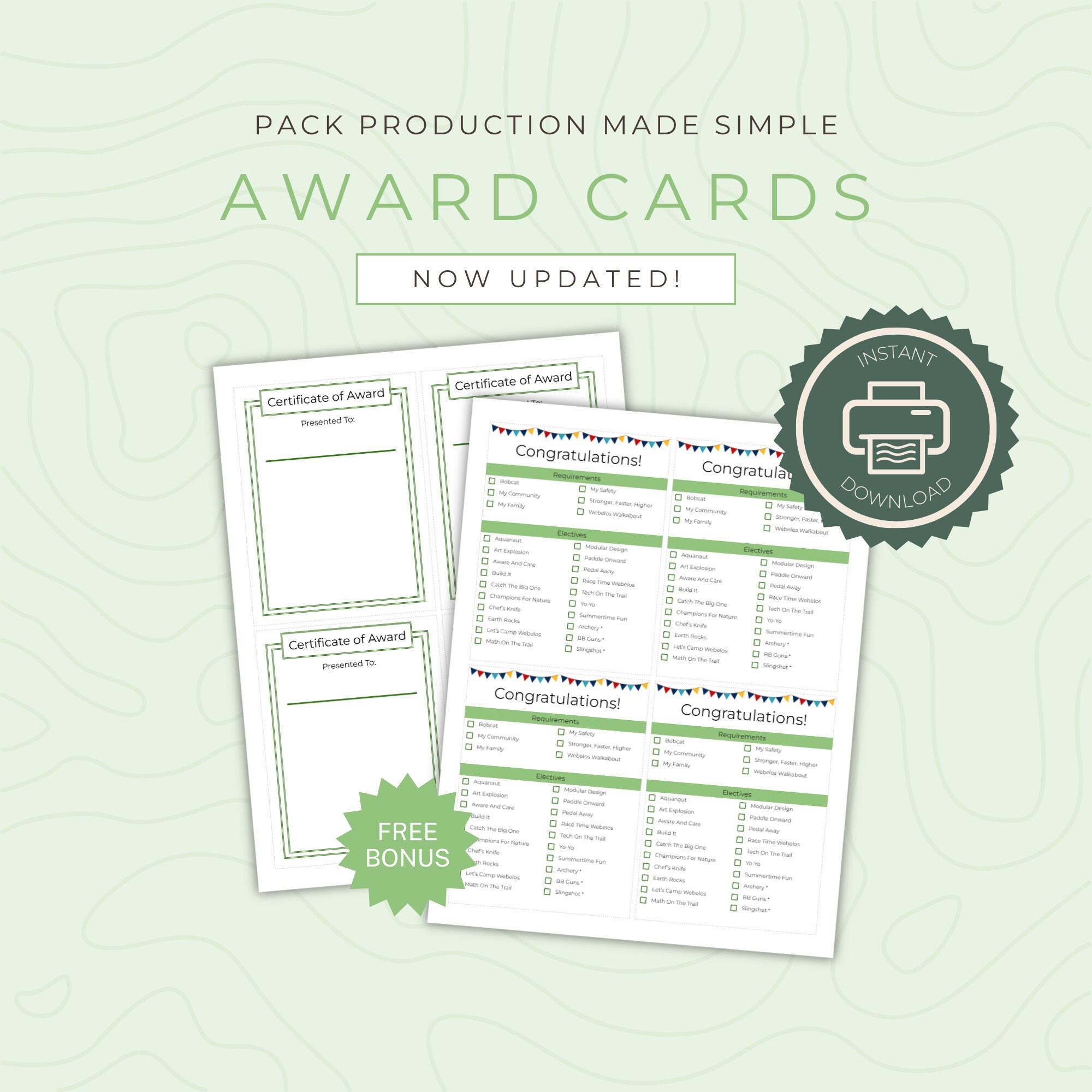 Webelos Bundle (2024-2025) - Etsy