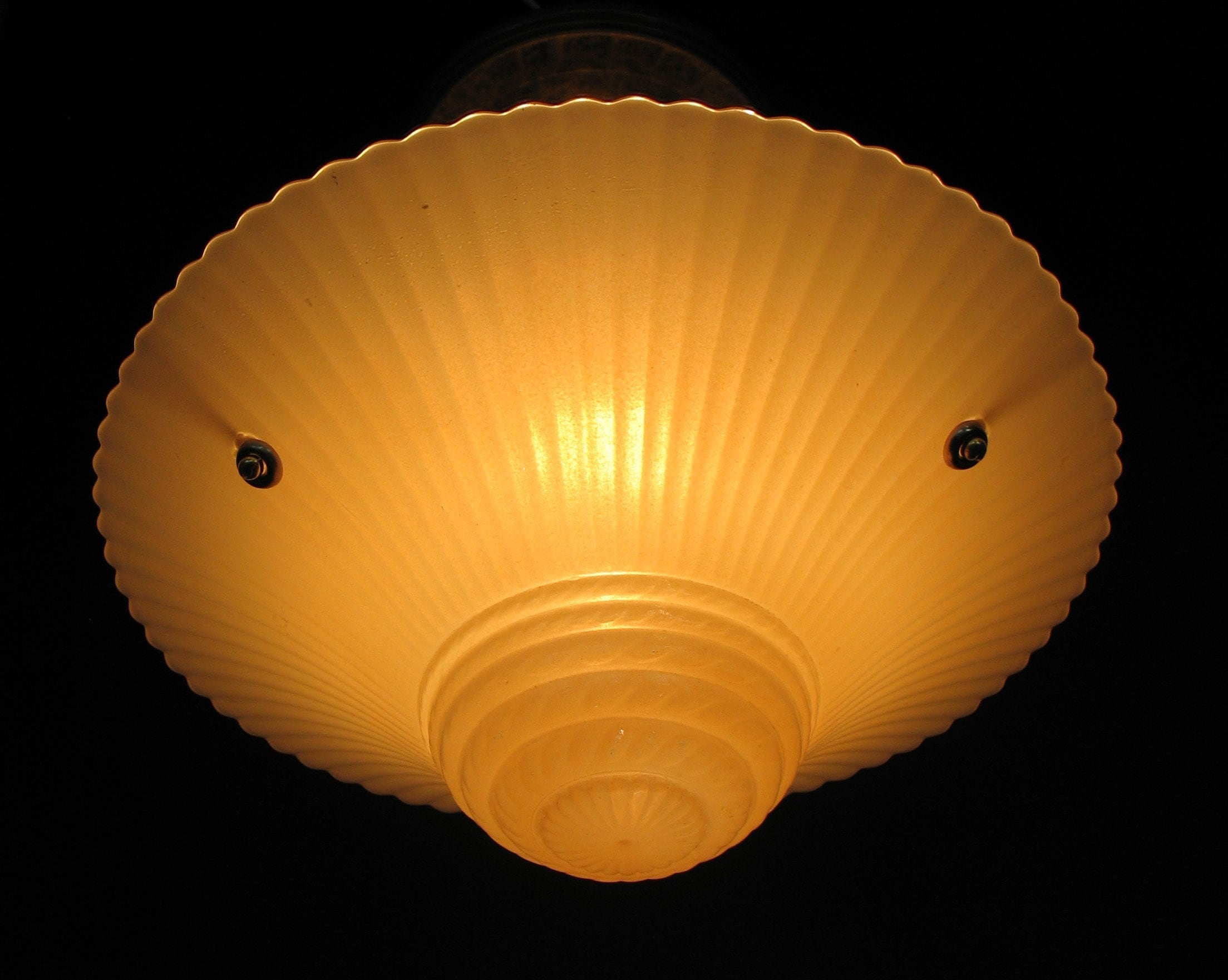 Retro Lighting: Classic Bead Chain Fixture With Circa 1940 - Etsy