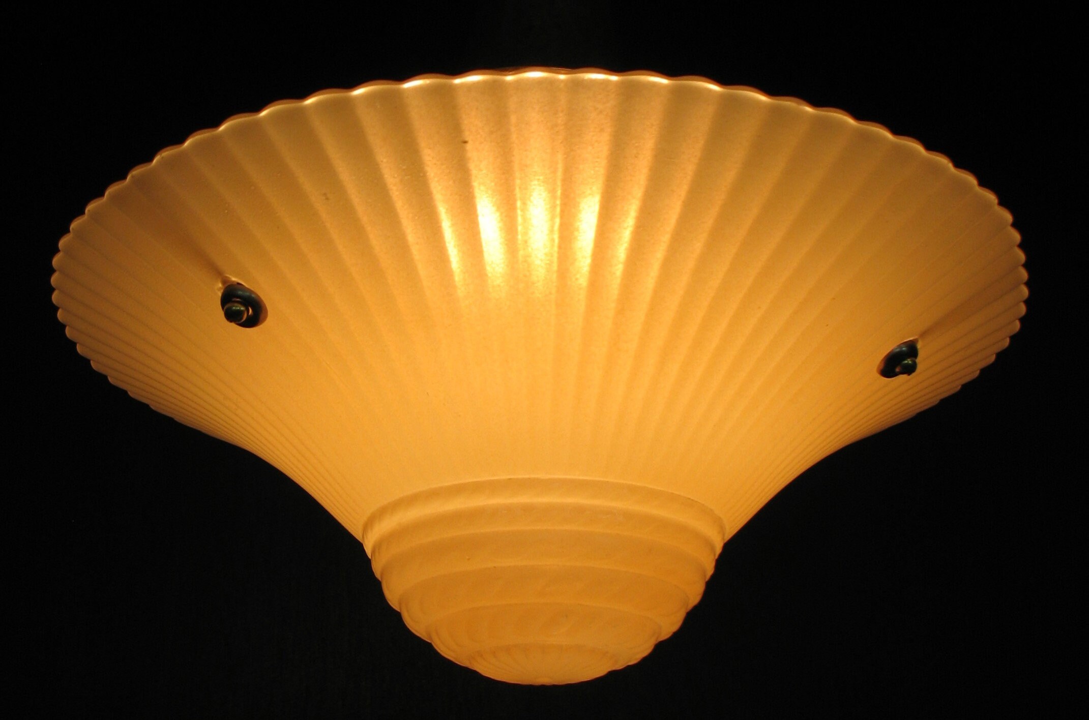 Retro Lighting: Classic Bead Chain Fixture With Circa 1940 - Etsy